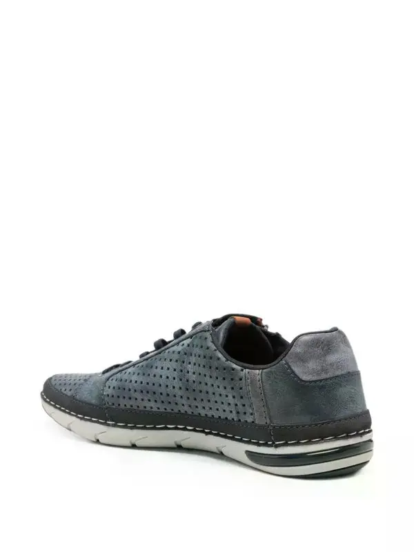 BUGATTI Perforated Side-zip Sneakers