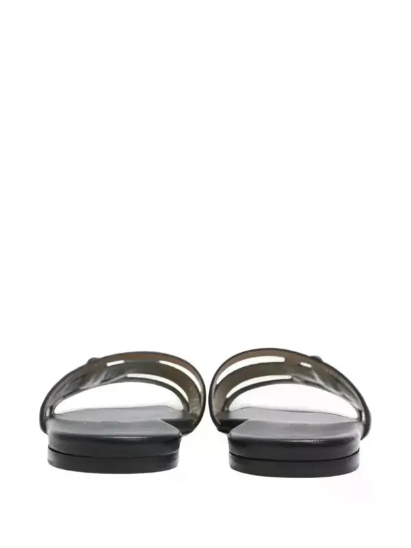 JIMMY CHOO Laran Leather Slides