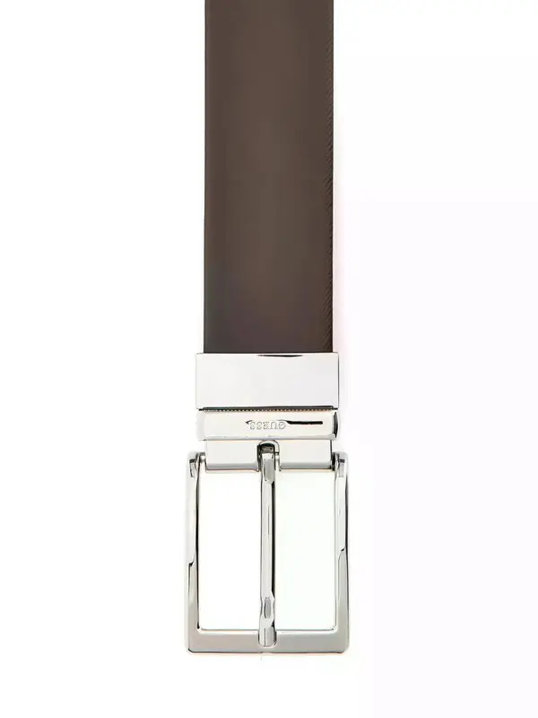 Guess Milano Saffiano Leather Belt