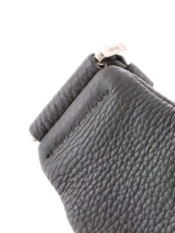 Prada Triangle Logo Sling Bag Leather Backpack