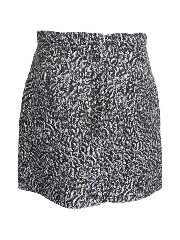 Balenciaga Jacquard Mini Skirt