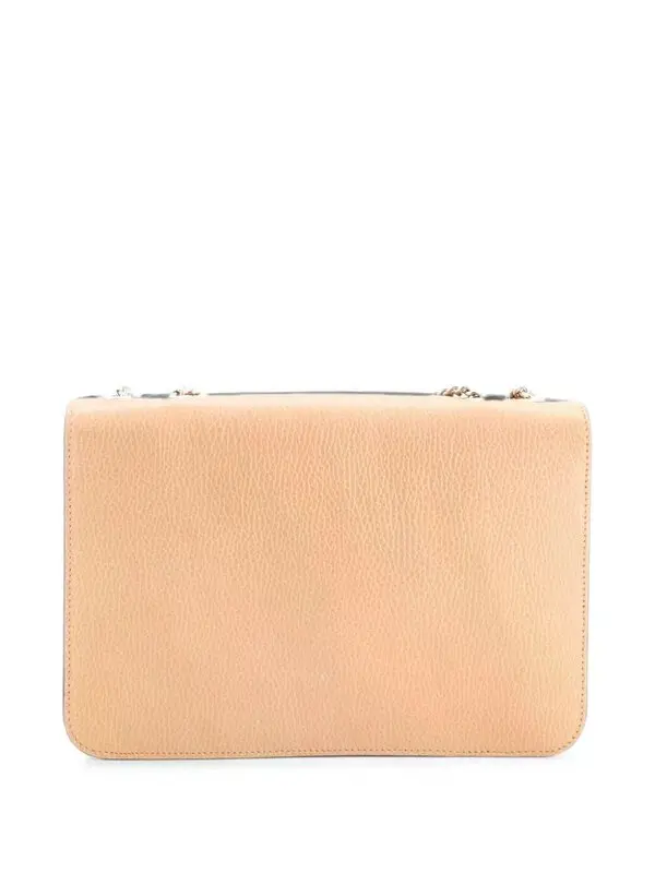 Gucci Interlocking Leather Medium Shoulder Bag - Neutrals