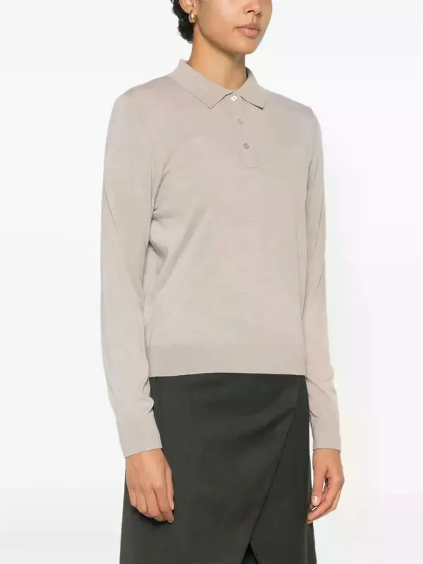 ELEH Long-sleeve Polo Top