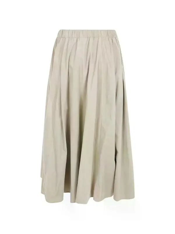 Aspesi Elasticated-waist Corduroy Midi Skirt