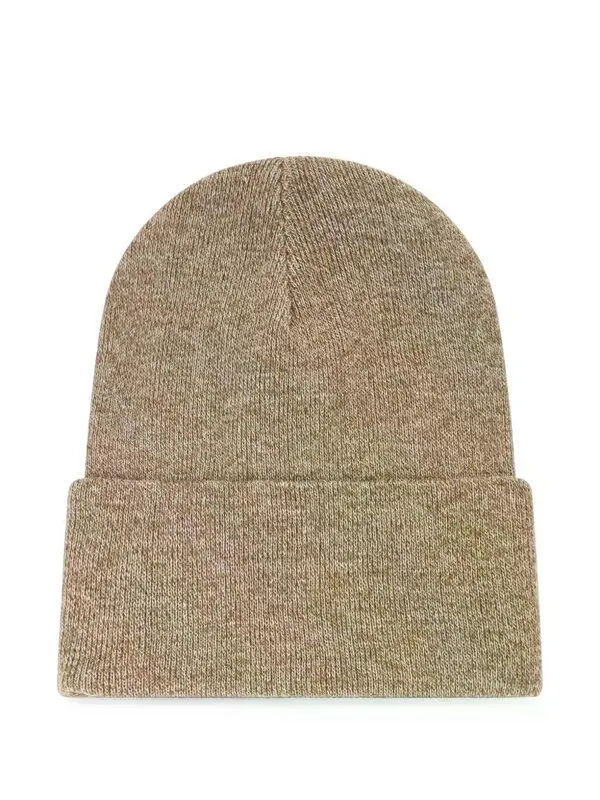 Patagonia Everyday Logo-patch Fold-over Beanie Hat - Brown