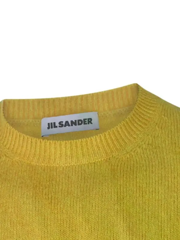 JIL SANDER Crew-neck Ribbed-trim Sweater
