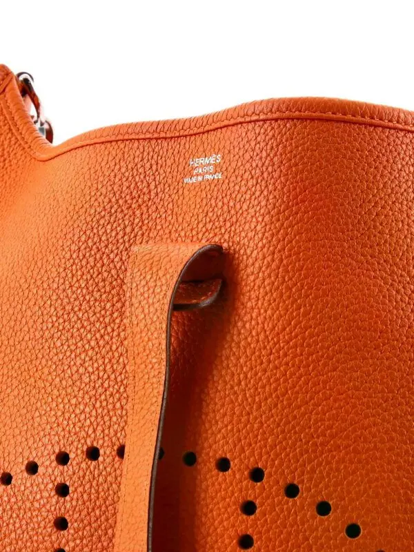Hermès Evelyne Bag Gen Iii Clemence Pm Cross Body Bag - Orange