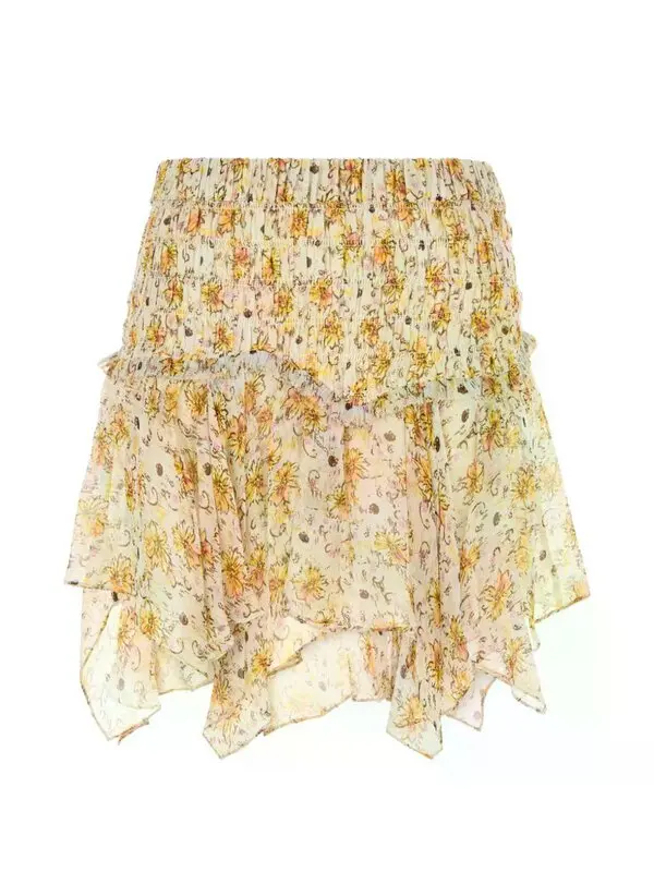 Isabel Marant Étoile Fiala Printed Chiffon Skirt