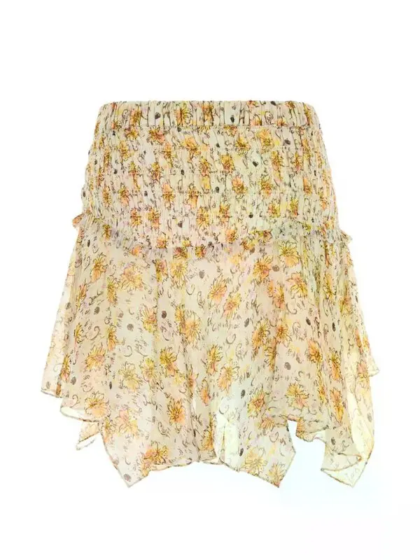 Isabel Marant Étoile Fiala Printed Chiffon Skirt