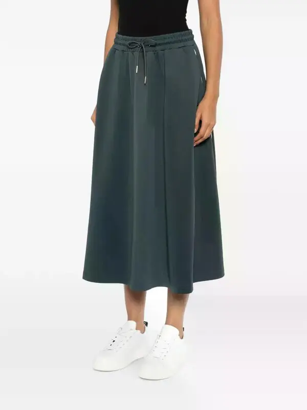 AGNES B. Logo-patch Skirt
