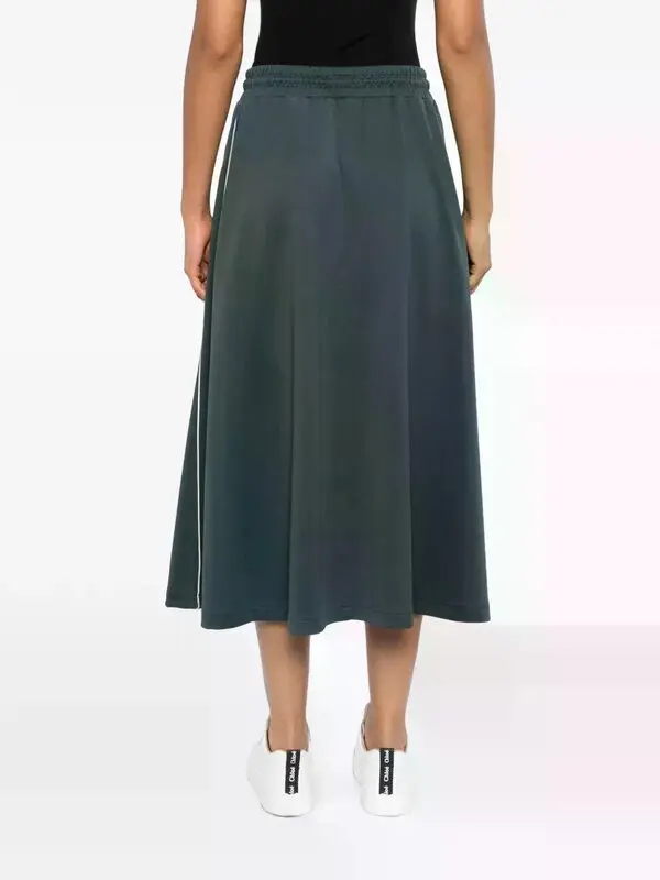 AGNES B. Logo-patch Skirt