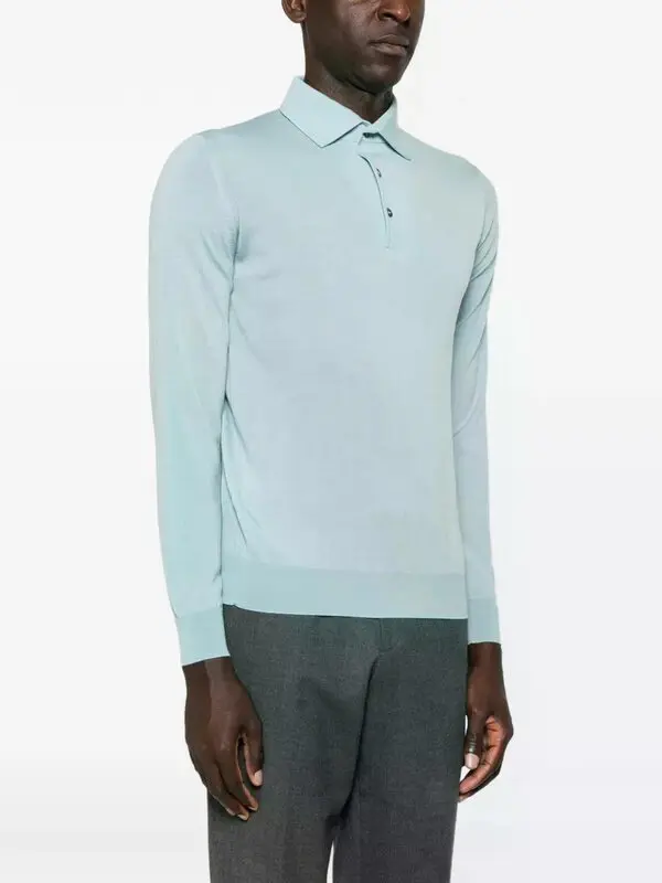 FILIPPO DE LAURENTIIS Long-sleeve Polo Shirt