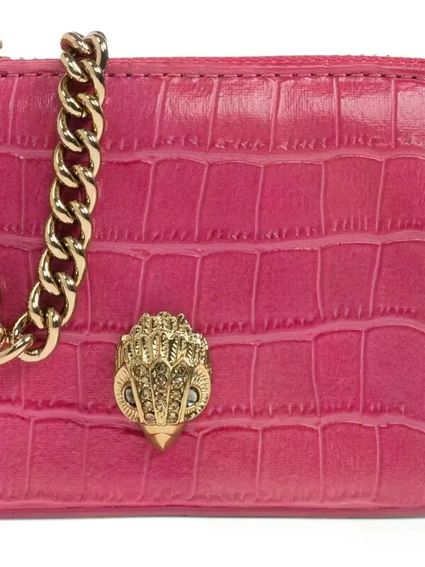Kurt Geiger Kensington Crocodile-effect Cross Body Bag