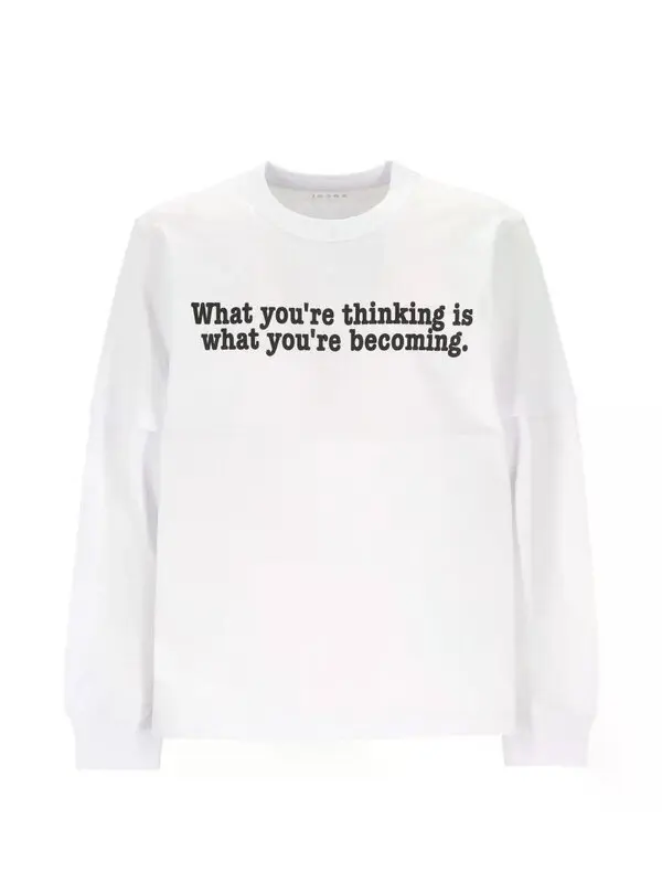 Sacai Muhammad Ali Layered-sleeve T-shirt