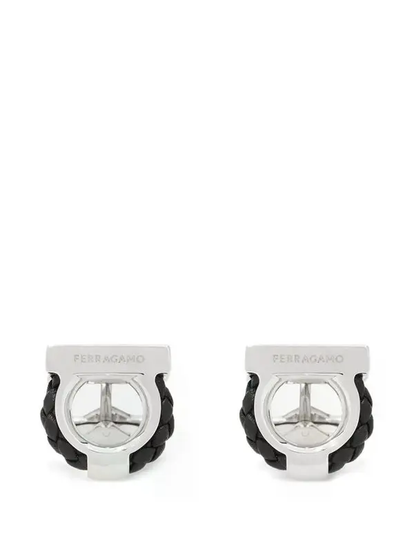 FERRAGAMO Gancini Cufflinks - Silver