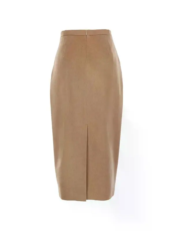 Max Mara Rear-slit Pencil Skirt