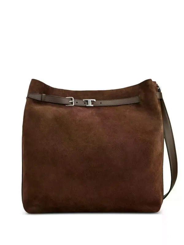 TOD'S Tim Suede Tote Bag