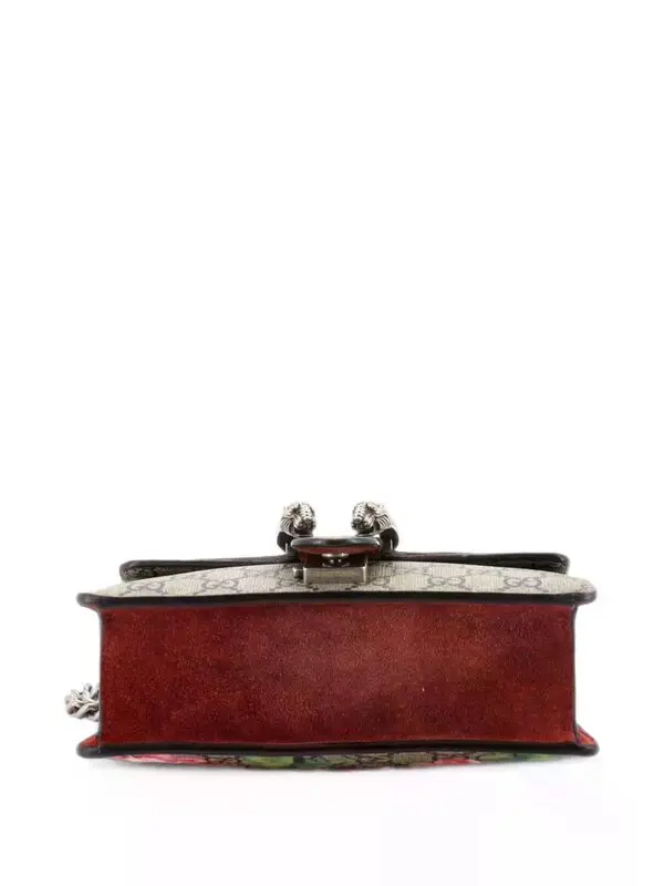 Gucci Dionysus Bag Blooms Print Gg Coated Canvas Mini Shoulder Bag