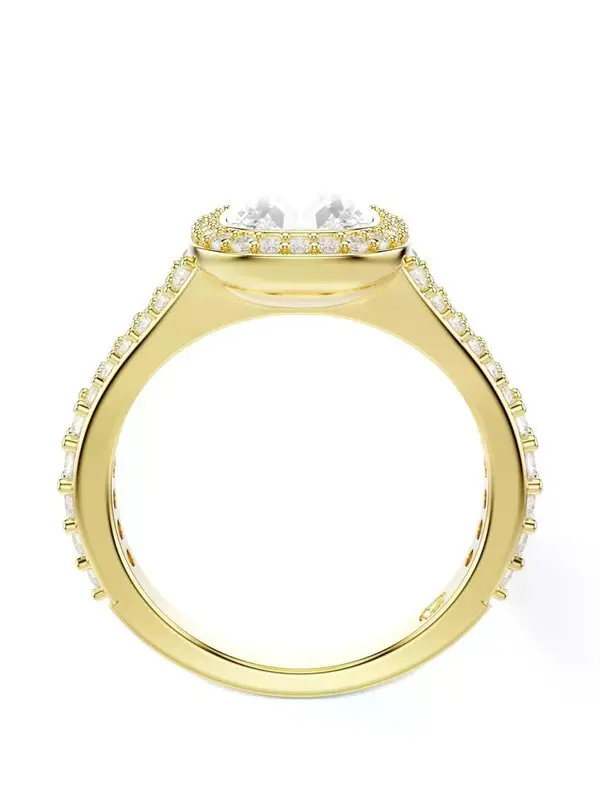 SWAROVSKI Una Angelic Cushion-cut Crystal-embellished Ring