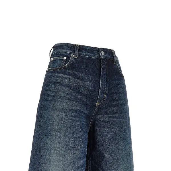 Alaïa Denim Palazzo Shorts