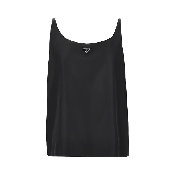 Prada Re-nylon Sleeveless Top - Black