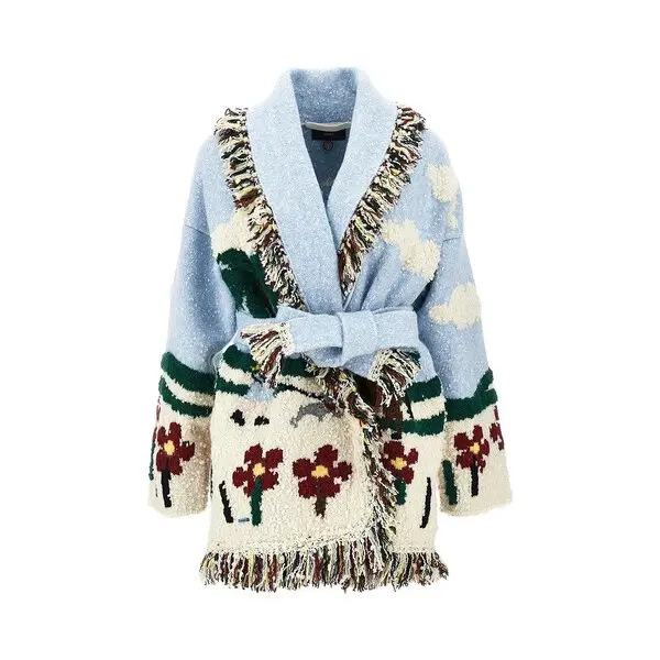 Alanui Casa Wool-blend Cardigan - Multicolor