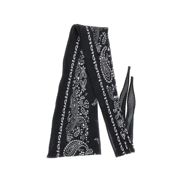 Destin Cashmere-blend Scarf With Bandana Motif