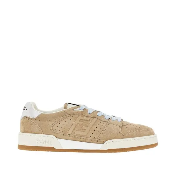 Fendi Suede Leather Sneakers