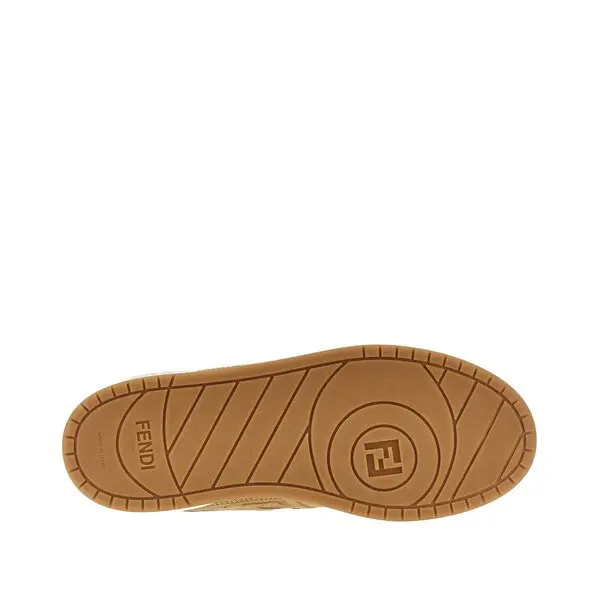 Fendi Suede Leather Sneakers