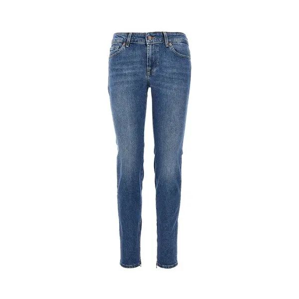 7 For All Mankind Y2k Skinny Fit Jeans - Blue