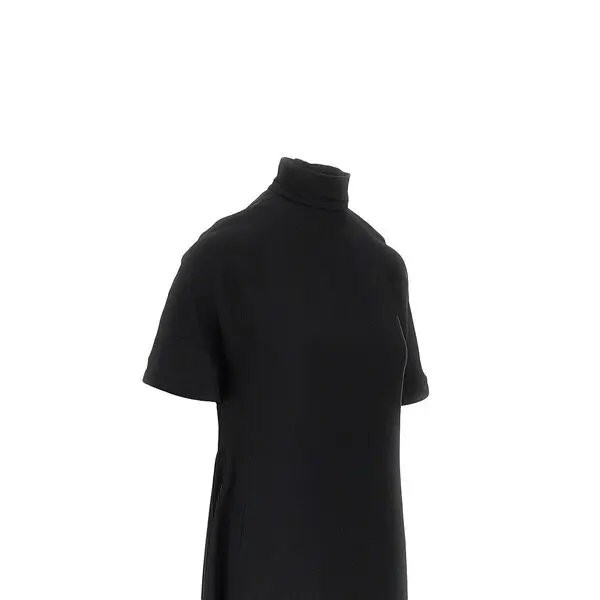 Alaïa Viscose Asymmetrical Mini Dress