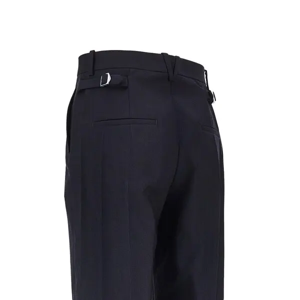Bottega Veneta Shetland Wool Canvas Pants