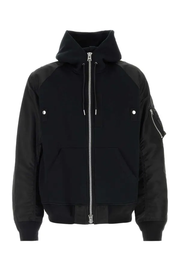 Sacai Cotton Blend Sweatshirt