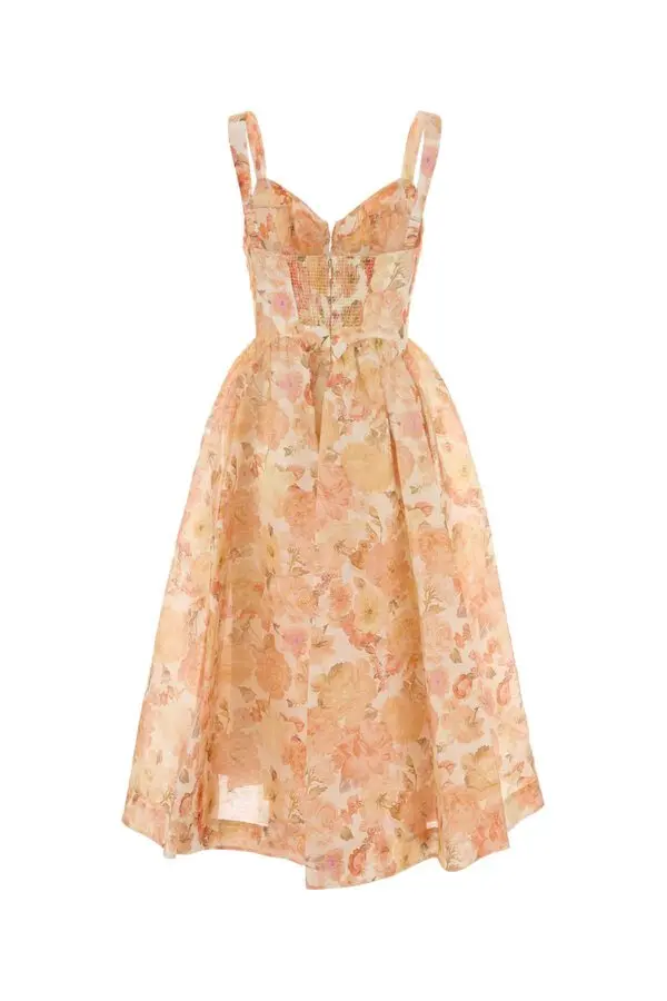 Zimmermann Rebellion Drape Midi Dress
