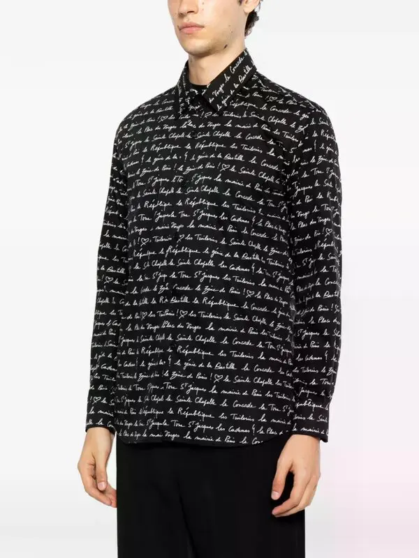 AGNES B. All-over Graphic-print Shirt