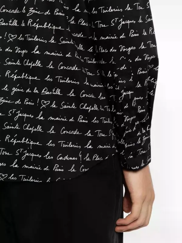 AGNES B. All-over Graphic-print Shirt