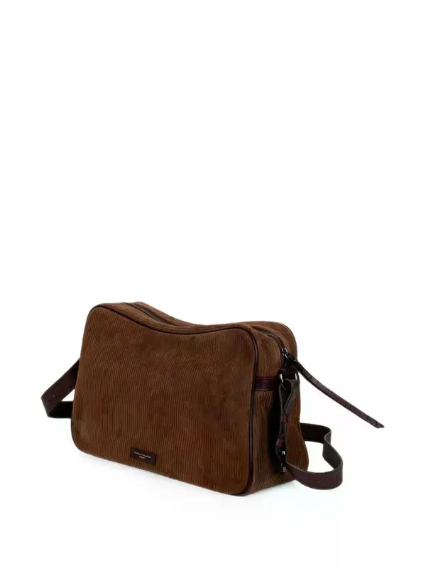 GIANNI CHIARINI Cora Corduroy-effect Shoulder Bag