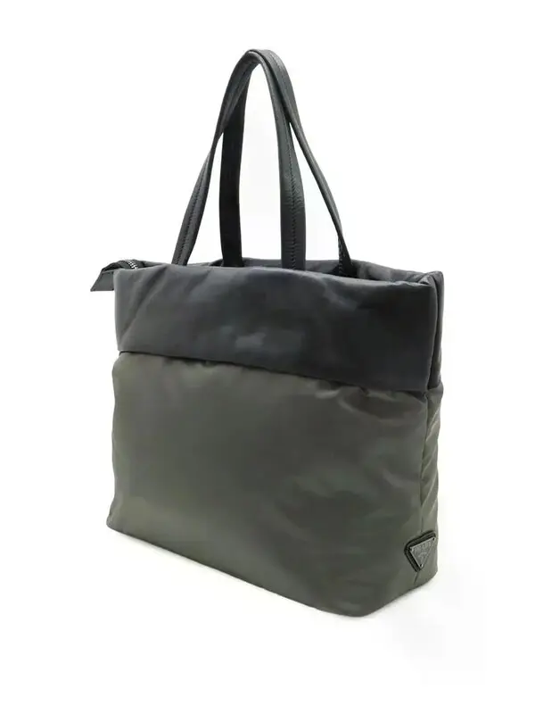 Prada 2013-2026 Tessuto And Nappa Reversible Satchel