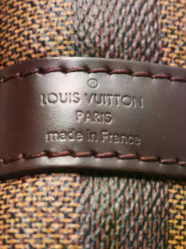 LOUIS VUITTON Damier Ebene Speedy Bandouliere Satchel - Brown