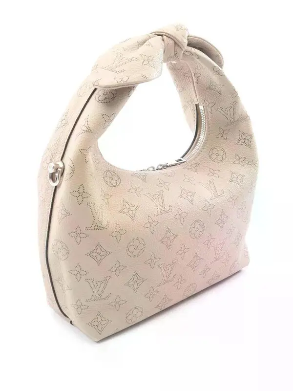 LOUIS VUITTON Monogram Mahina Why Not Pm Satchel - Neutrals