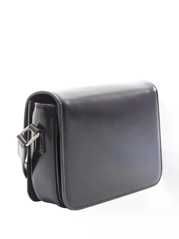 Celine Teen Shiny Calfskin Triomphe Cross Body Bag