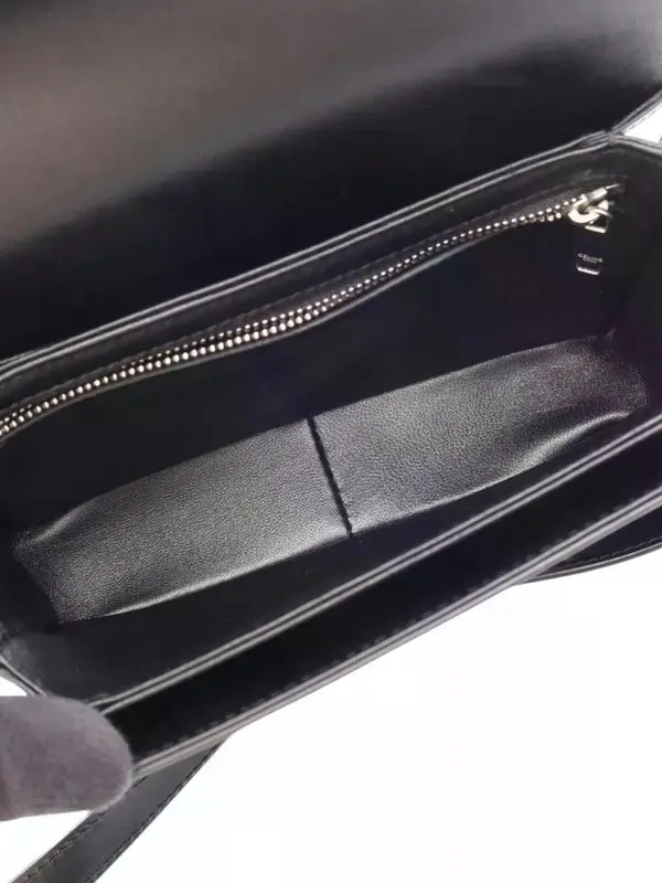 Celine Teen Shiny Calfskin Triomphe Cross Body Bag