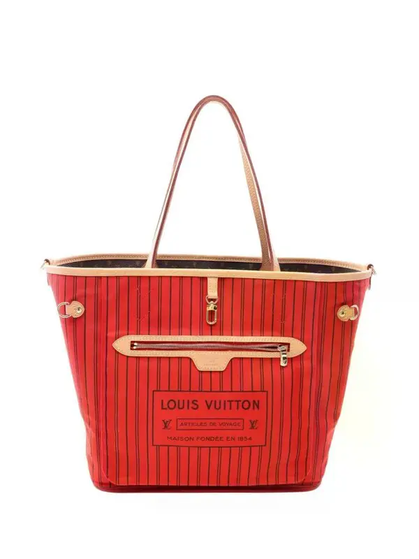 LOUIS VUITTON 2021-2026 Monogram Neverfull Inside Out Mm Tote Bag - Brown