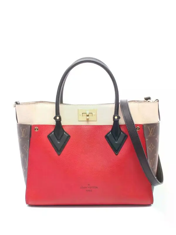 LOUIS VUITTON Monogram On My Side Mm Satchel