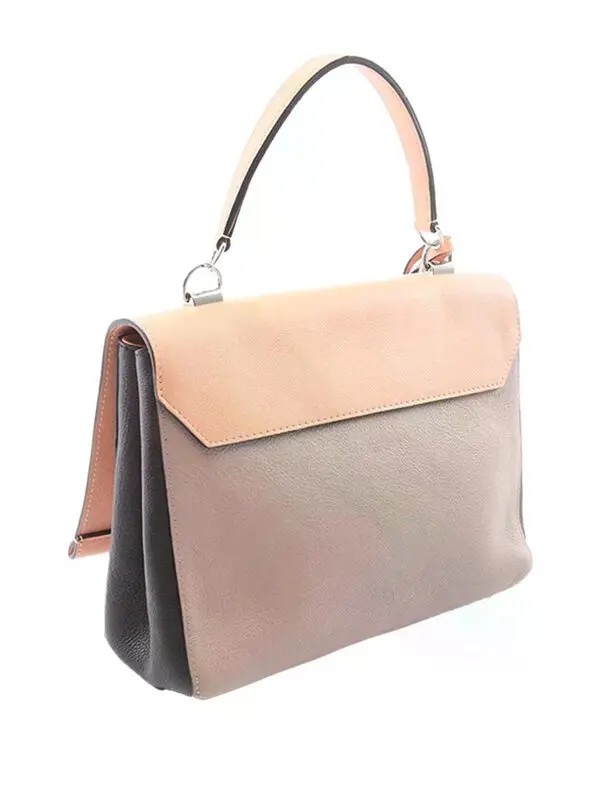 LOUIS VUITTON Tricolor Leather Lockme Ii Satchel - Pink