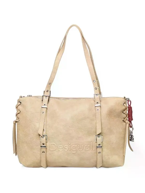 Desigual Large Shopping Tote Bag