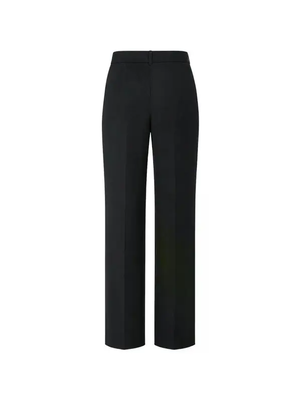 Armani Exchange Pleated Straight-leg Trousers