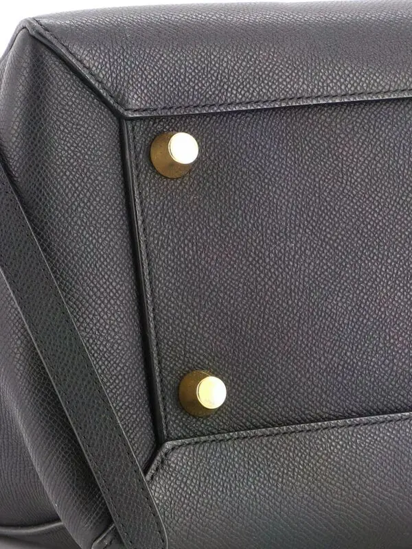 Celine Belt Bag Textured Leather Mini Shoulder Bag