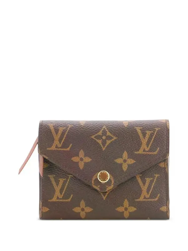 LOUIS VUITTON Victorine Wallet Monogram Canvas Small Wallets - Brown