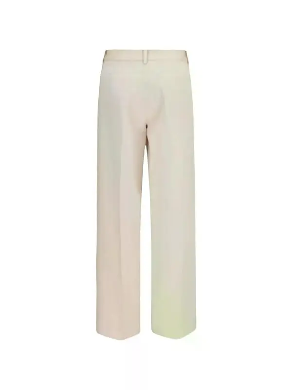 FORTE_FORTE Straight-leg Belt-loop Trousers